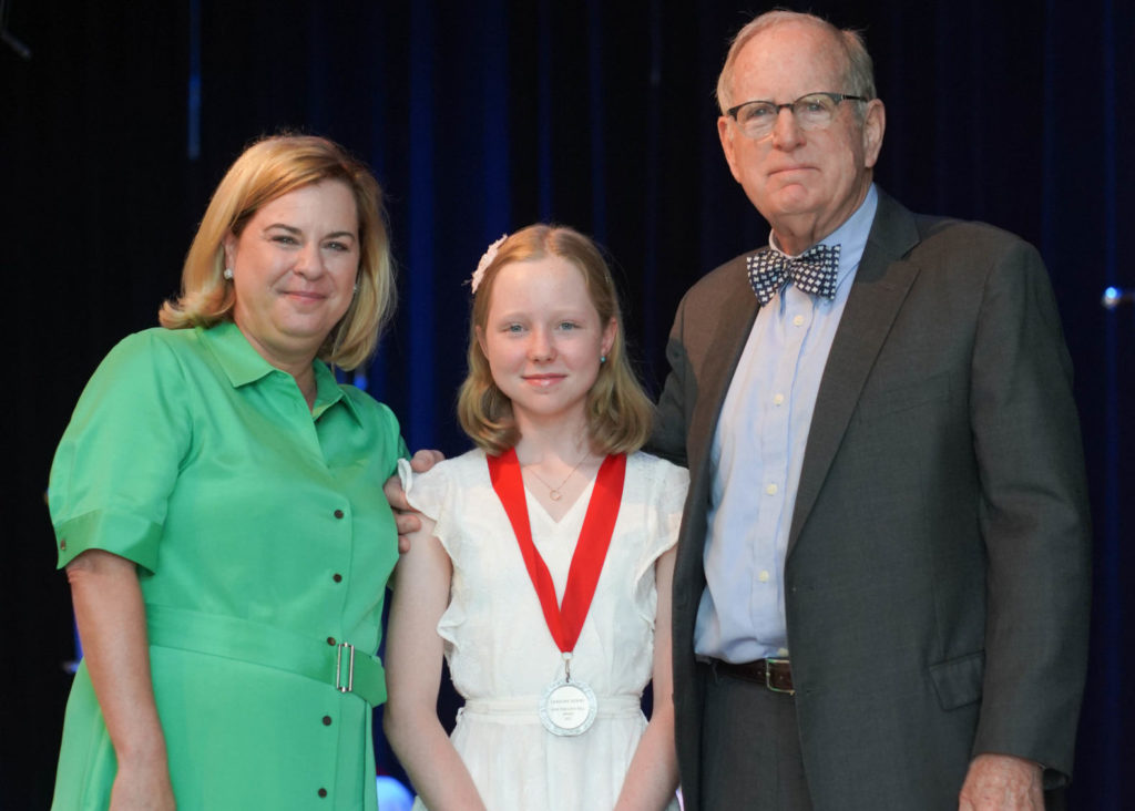 Trinity Eighth-Grade Medal Winners Honored at Commencement Service